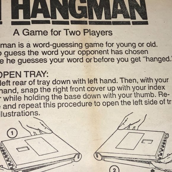 Milton Bradley | Toys | Milton Bradley Hangman Classic American Game ...